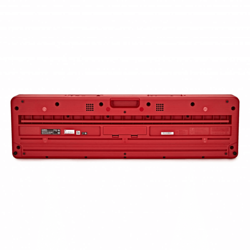 CT-S1 Red Keyboard | CASIO | Portable & Lightweight 61 Keys